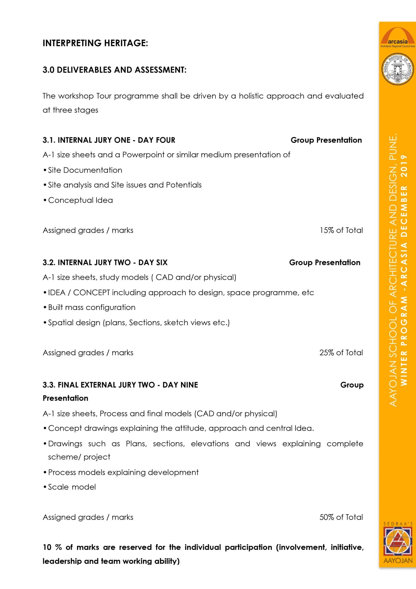 ARCASIA-WINTER PROGRAM 2019 | สมาคมสถาปนิกสยาม ในพระบรมราชูปถัมภ์