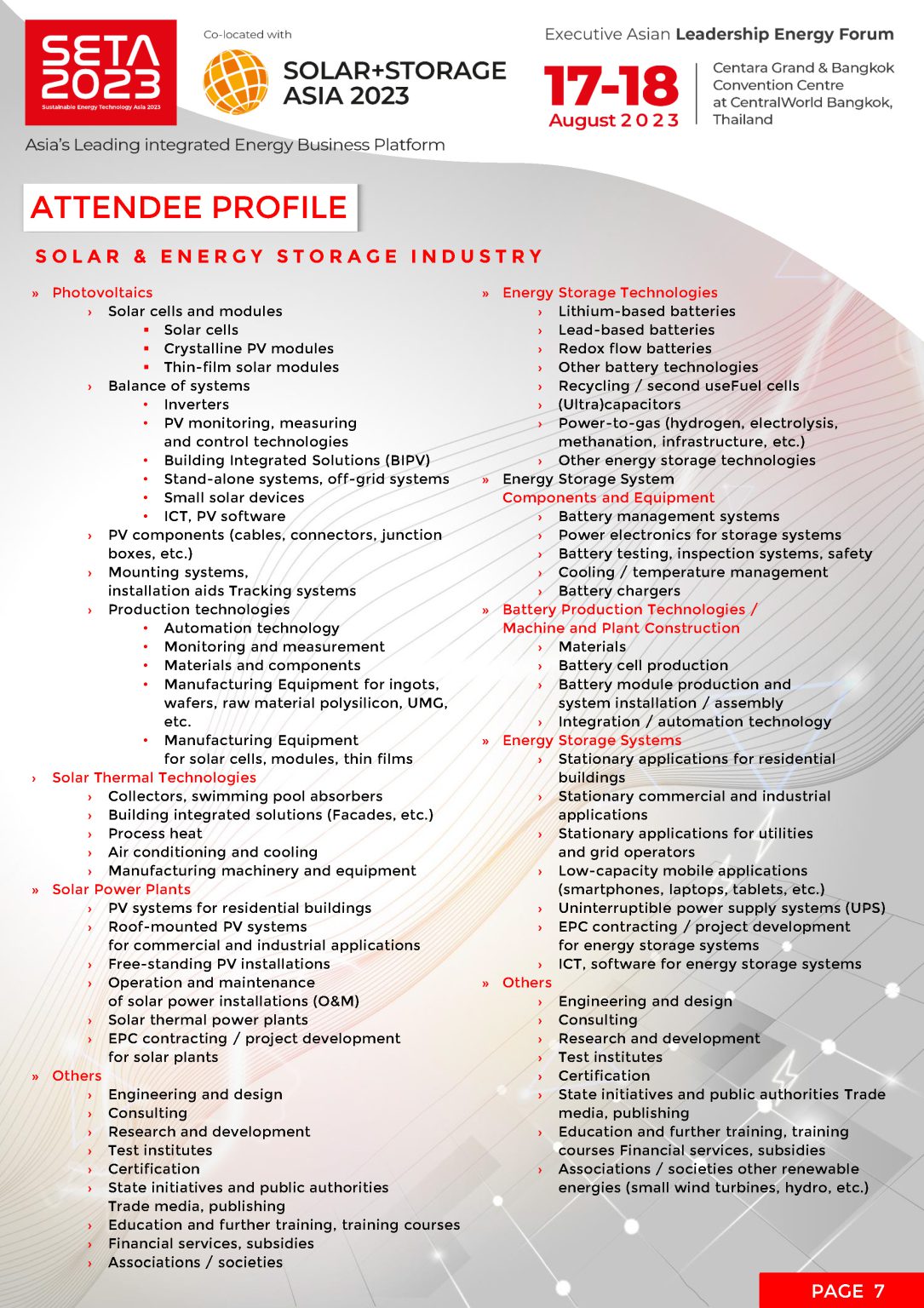 SETA 2023 : Sustainable Energy Technology Asia 2023 | สมาคมสถาปนิกสยาม ในพระบรมราชูปถัมภ์