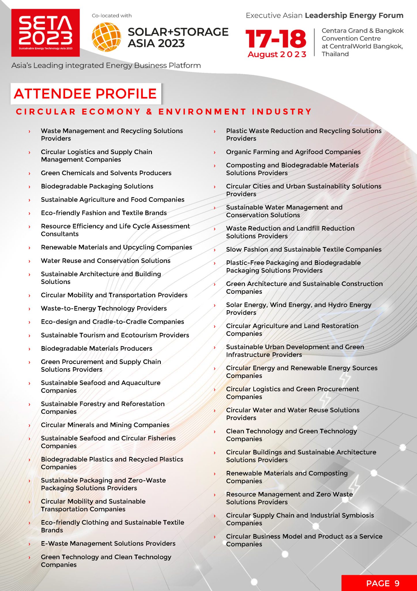 SETA 2023 : Sustainable Energy Technology Asia 2023 | สมาคมสถาปนิกสยาม ในพระบรมราชูปถัมภ์