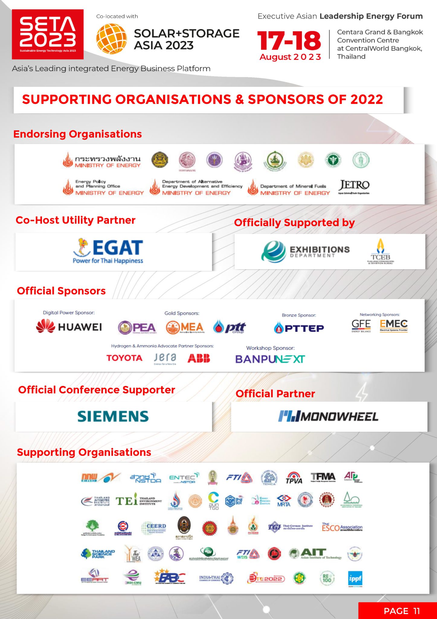 SETA 2023 : Sustainable Energy Technology Asia 2023 | สมาคมสถาปนิกสยาม ในพระบรมราชูปถัมภ์